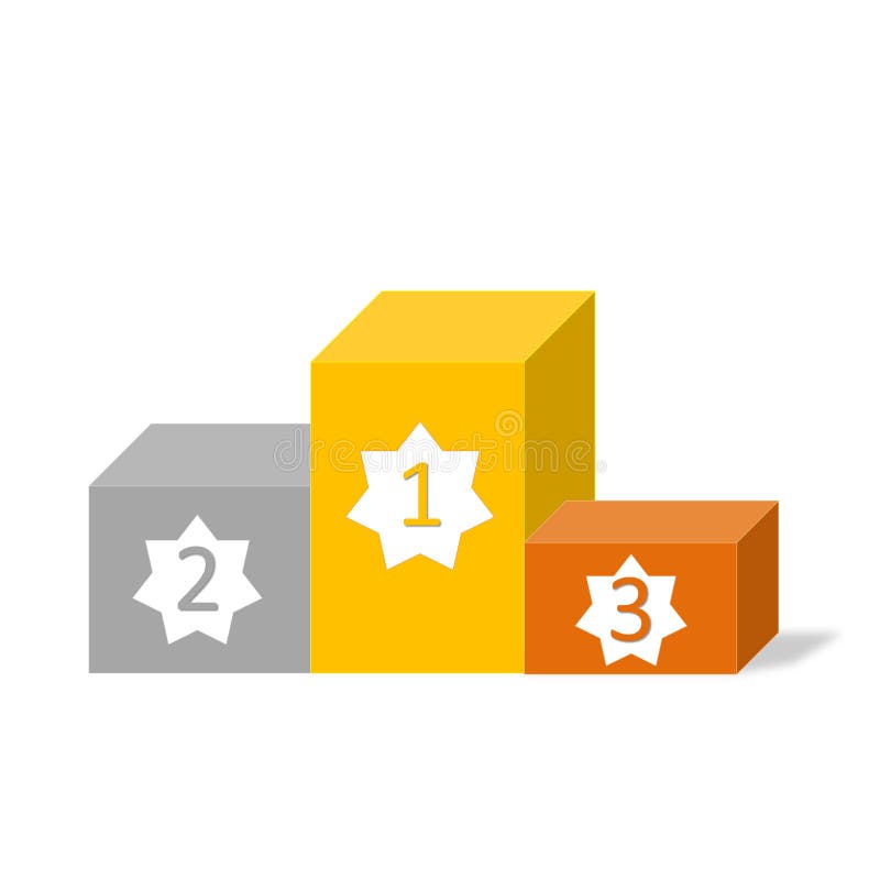 Podio illustrazione di stock. Illustrazione di grande - 8802968