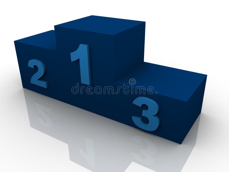 1st 2nd 3rd 4th 5th 6th Numbers on White Background Stock Illustration ...