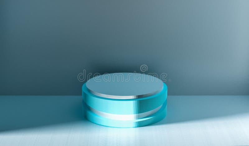 Podium Abstract Background 3d Rendering Stock Photo - Image of ...