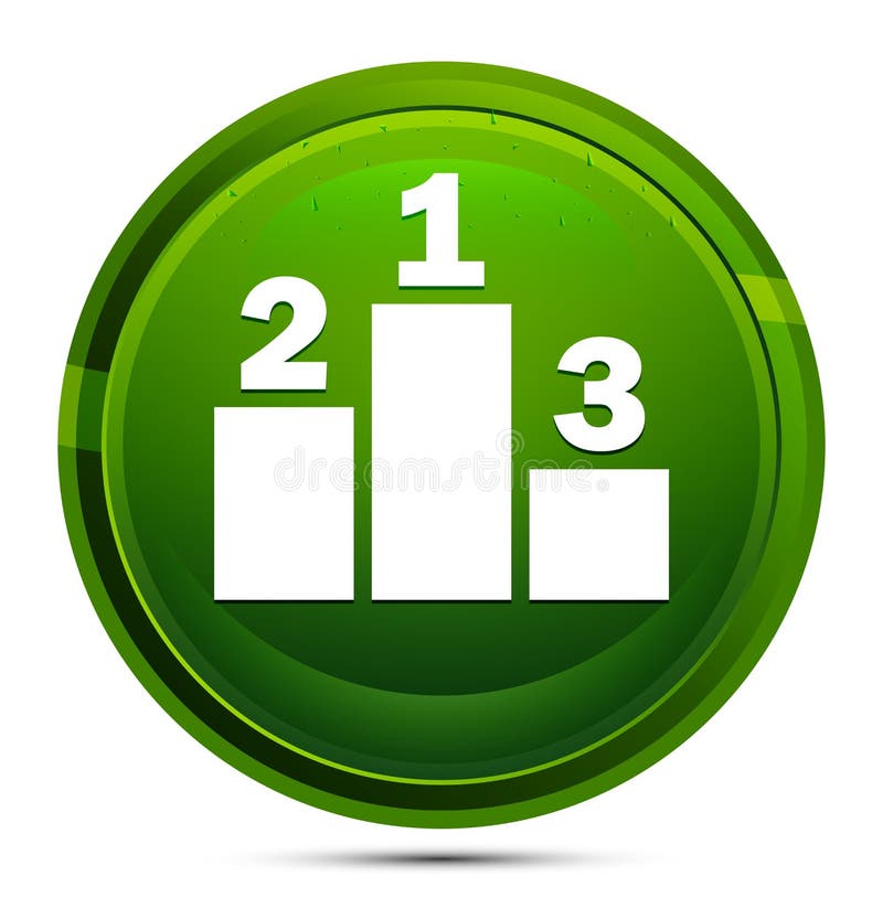 Win Glassy Green Round Button Stock Illustrations – 9 Win Glassy Green ...