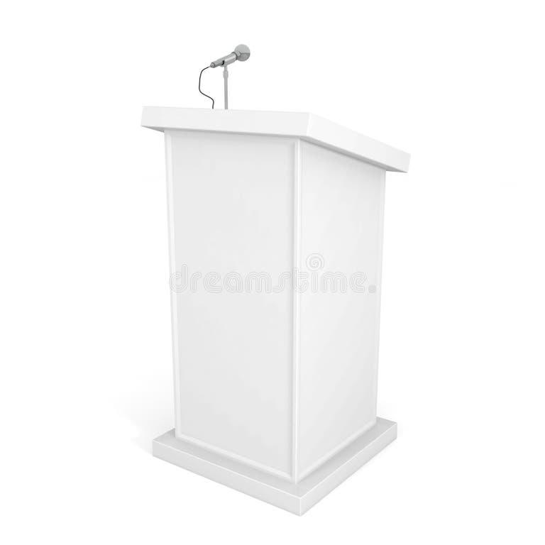 Speaking Microphone Podium Stock Illustrations – 7,317 Speaking ...
