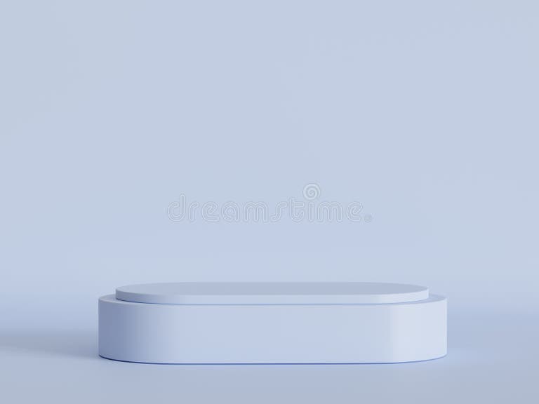 Podium Product Display Scene Presentation Realistic Render Illustration ...