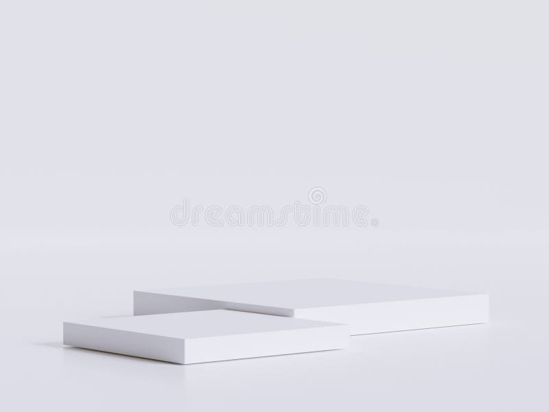 Podium Product Display Scene Presentation Realistic Render Illustration ...