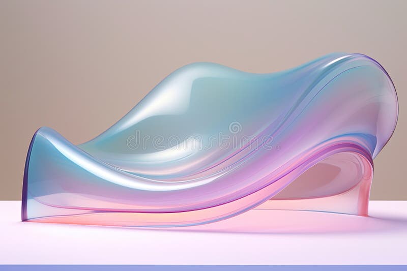 Podium for Subject Compositions, Using Curved Acrylic or Plastic. with ...