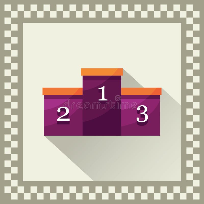 Podium. Vector Illustration Decorative Design Stock Vector ...