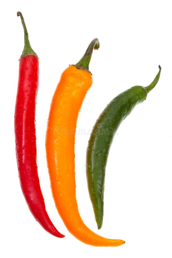 Pods of Different Hot Peppers Stock Photo - Image of view, chilli: 30576624