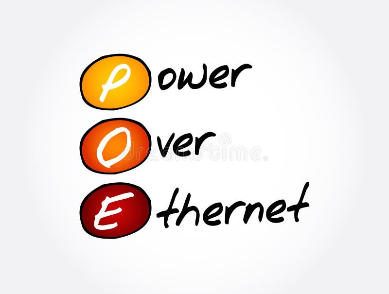 Power Over Ethernet Stock Illustrations – 57 Power Over Ethernet Stock ...