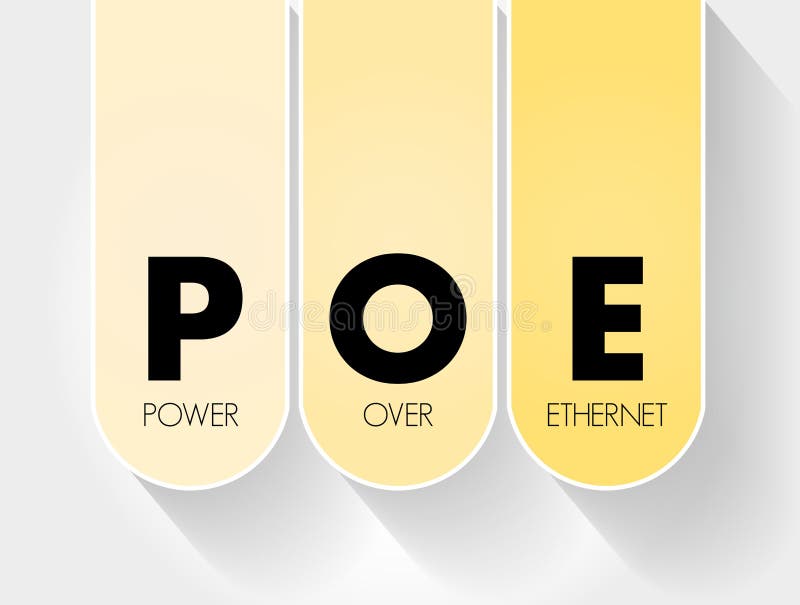 Power Over Ethernet Stock Illustrations – 53 Power Over Ethernet Stock ...
