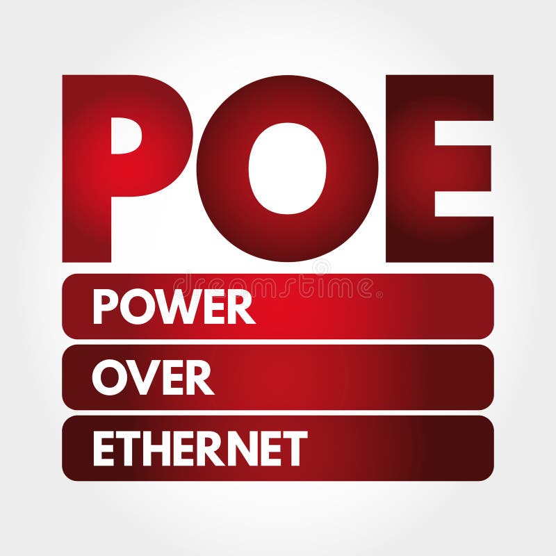 Power Over Ethernet Stock Illustrations – 57 Power Over Ethernet Stock ...