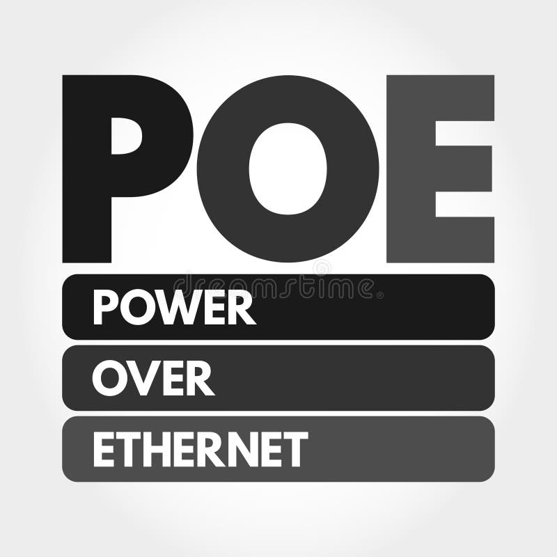 Power Over Ethernet Stock Illustrations – 37 Power Over Ethernet Stock ...