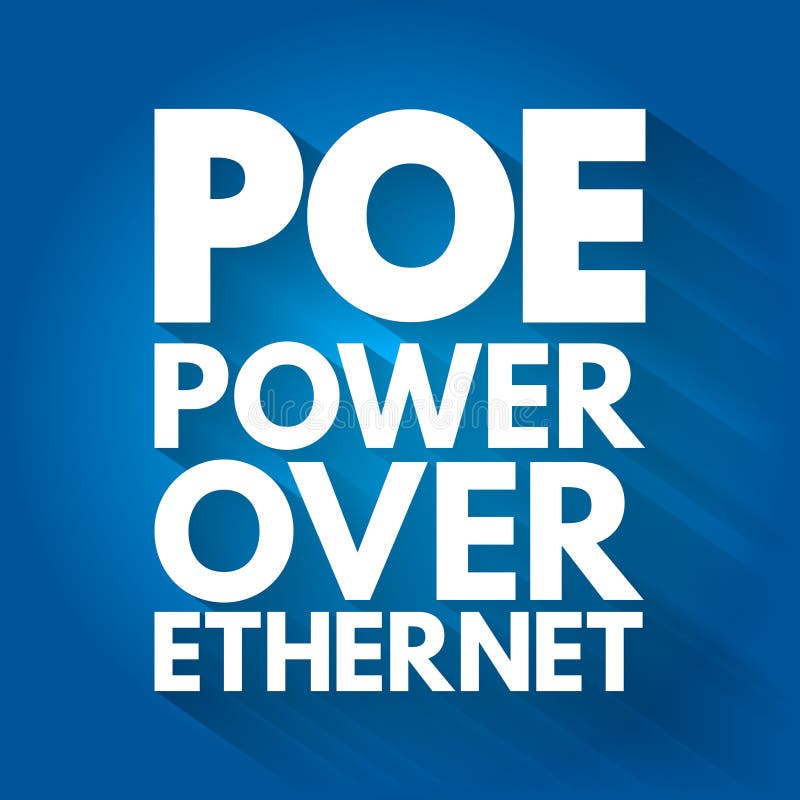 Power Over Ethernet Stock Illustrations – 42 Power Over Ethernet Stock ...