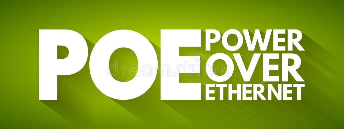 Power Over Ethernet Stock Illustrations – 54 Power Over Ethernet Stock ...