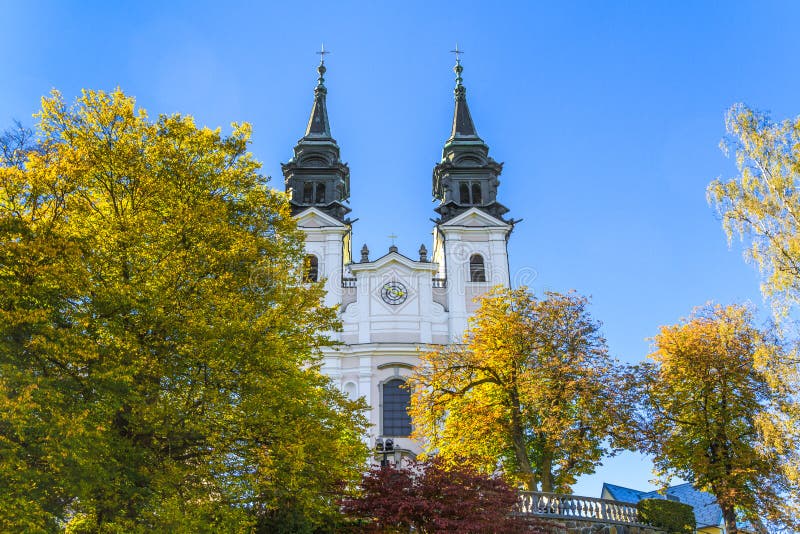 Poestlingberg Basilica, Linz, Austria Stock Photo - Image of landmark ...