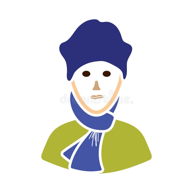 Poet icon stock vector. Illustration of single, icon - 145091966