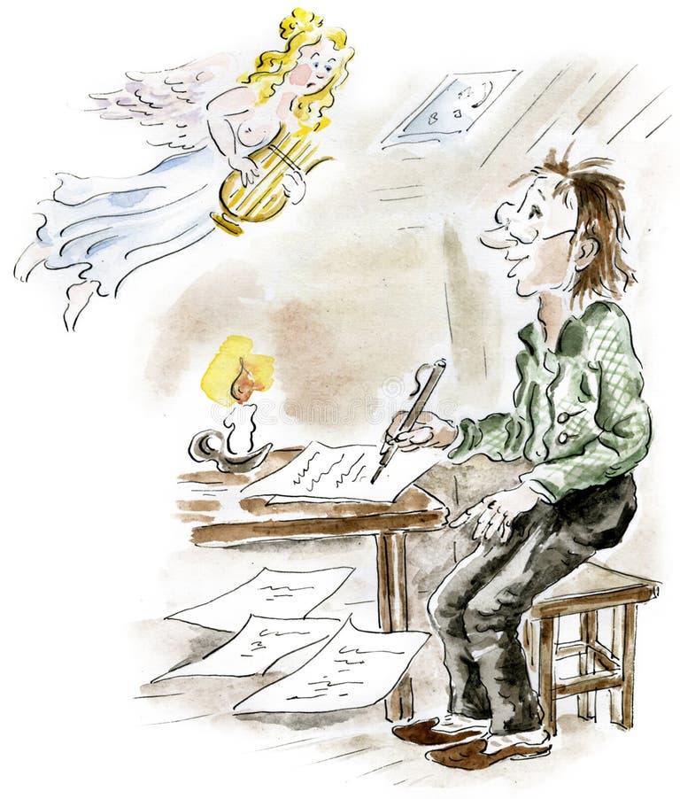 Cartoon Poet Stock Illustrations – 1,248 Cartoon Poet Stock ...