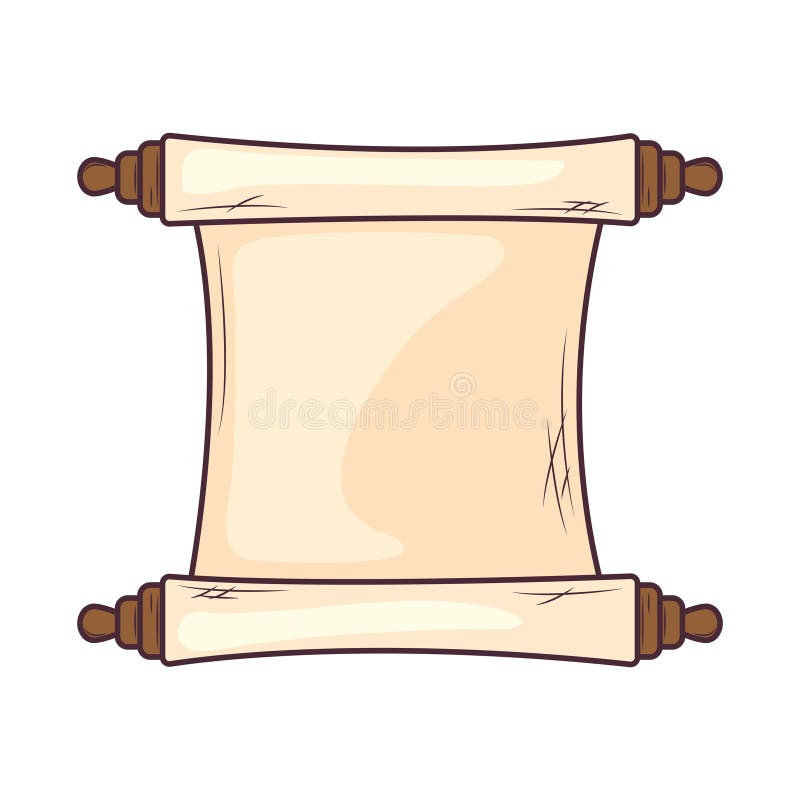 Poetry parchment roll stock vector. Illustration of poetry - 314181157