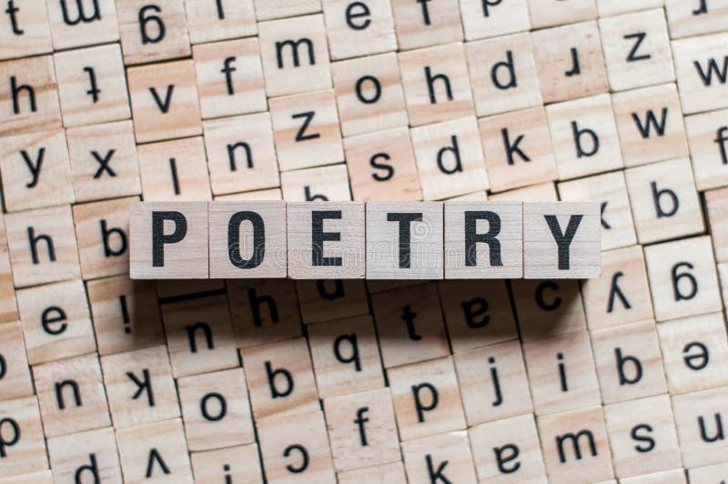 Poetry Word Cloud On Vintage Paper Stock Image - Image of distressed ...