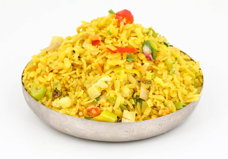 Poha stock photo. Image of pohaa, maharashtrian, delicious - 90282560