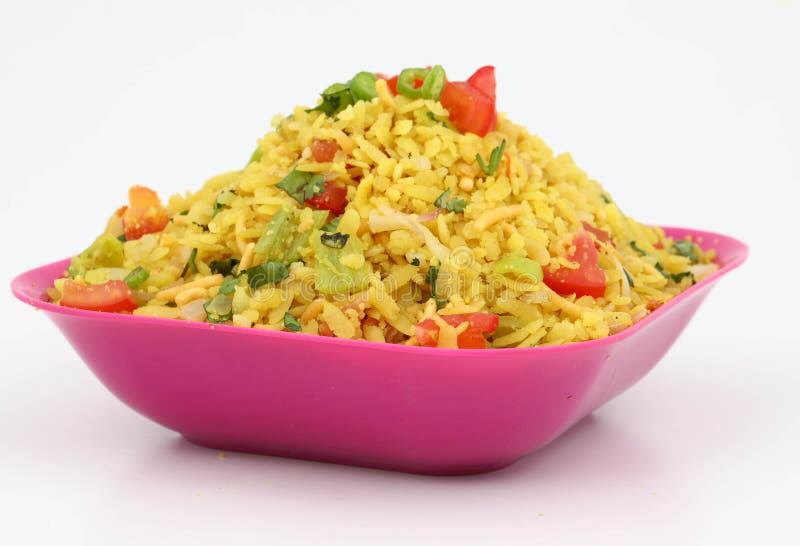 Poha stock photo. Image of black, snacks, india, salted - 90283524
