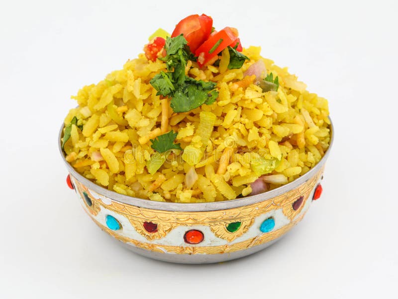 Poha stock photo. Image of diet, indian, nutrition, india - 90283552