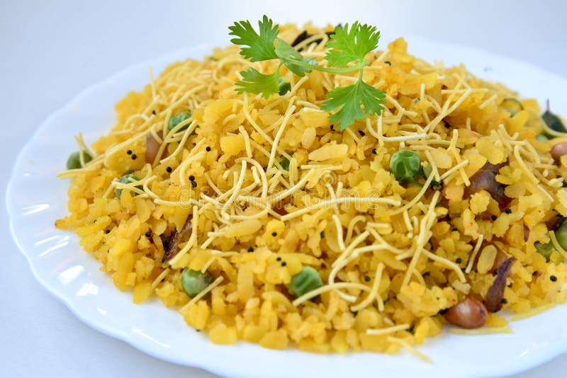 Poha stock photo. Image of shot, chillies, healthy, eatable - 35010868