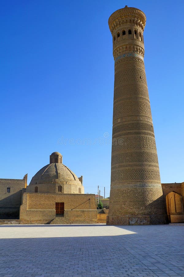 Poi Kalon Complex in Bukhara Uzbekistan Stock Photo - Image of ancient ...