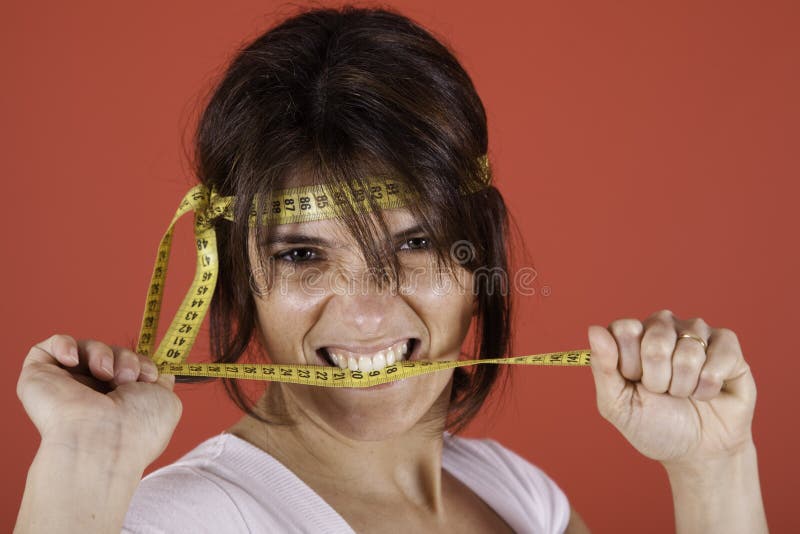 Poids excessif de combat photo stock. Image du beau, ligne - 9578032