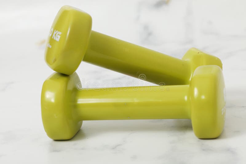 Poids Vert De Salle De Sport Sport Pour Le Sport De Force Photo stock ...