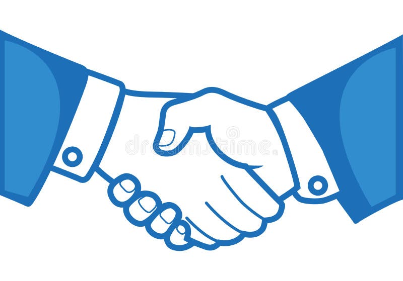 Poignée de main illustration de vecteur. Illustration du idée - 42184780