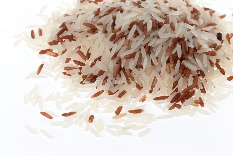 Grain de riz dans le macro image stock. Image du fond - 40790183