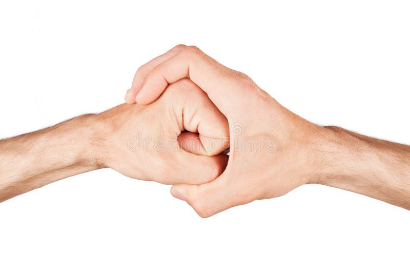 Poing de main photo stock. Image du coude, combat, doigts - 19411344