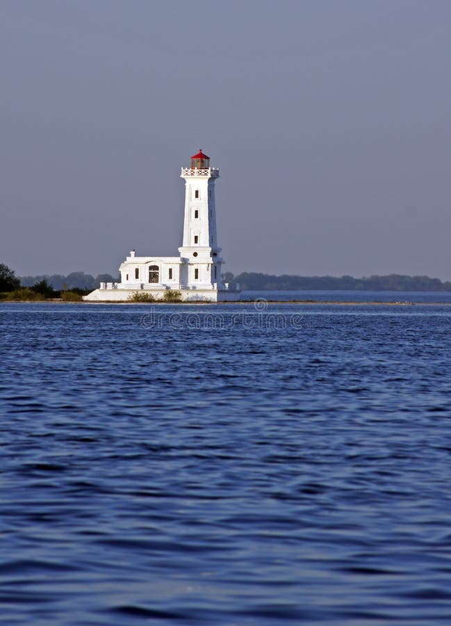 Point Albino Lighthouse stock image. Image of rocky, history - 24886913