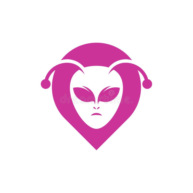 Alien Lab Logo Template Design Vector. Stock Vector - Illustration of ...