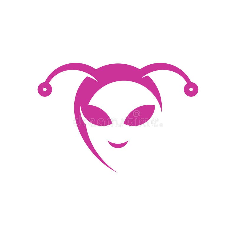 Alien Lab Logo Template Design Vector. Stock Vector - Illustration of ...