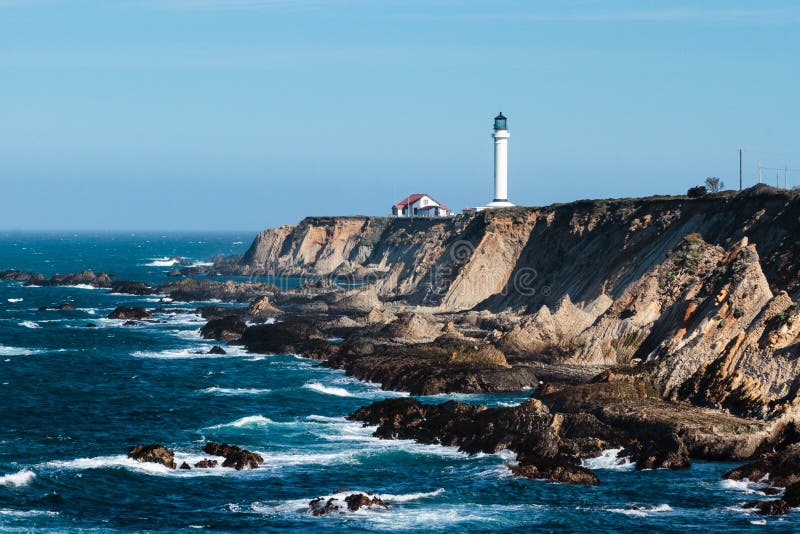 334 Point Arena Lighthouse California Stock Photos - Free & Royalty ...