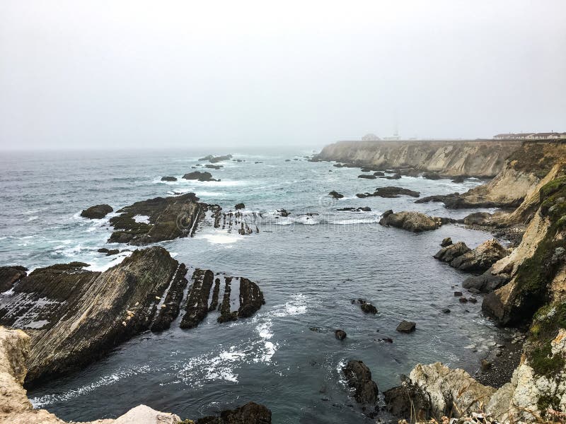 Point Arena in Mendocino County, California Stock Image - Image of ...