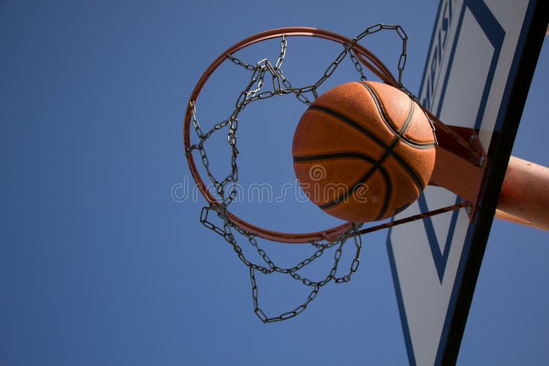Point in Basketball stock photo. Image of court, equipment - 45702688