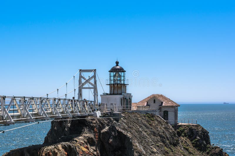 Point Bonita Lighthouse, California Stock Photo - Image of lighthouse ...