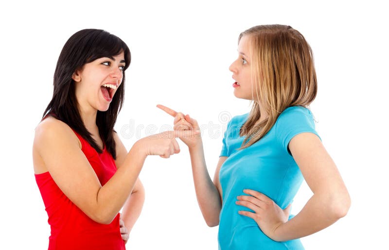 Point at stock image. Image of laugh, happiness, female - 31034595