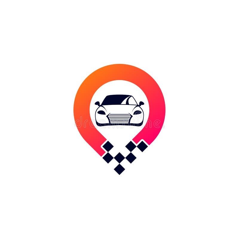 Point Car Logo Vector Template, Creative Car Logo Design Concepts Stock ...