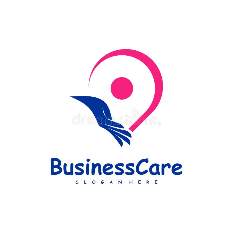 Point Care Logo Design Vector. Icon Symbol Stock Illustration ...