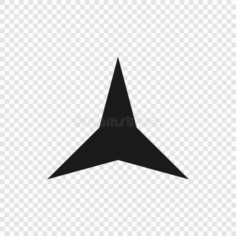 3 point classic star stock illustration. Illustration of emblem - 157738055