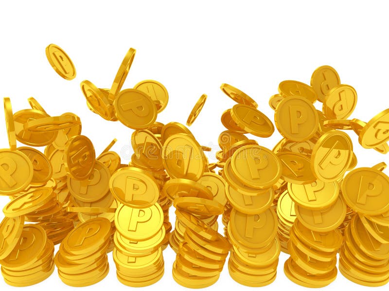 Point coins stock illustration. Illustration of money - 33253697