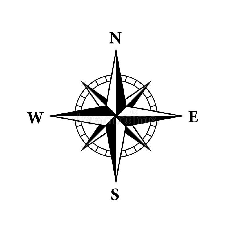 8 Point Nautical Star Stock Illustrations – 7 8 Point Nautical Star ...
