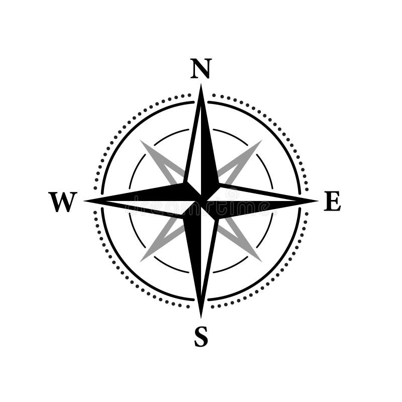 8 Point Nautical Star Stock Illustrations – 7 8 Point Nautical Star ...