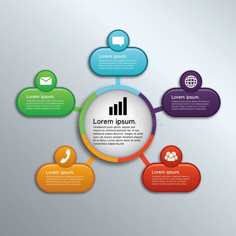 Five Point Infographic Stock Illustrations – 4,180 Five Point ...