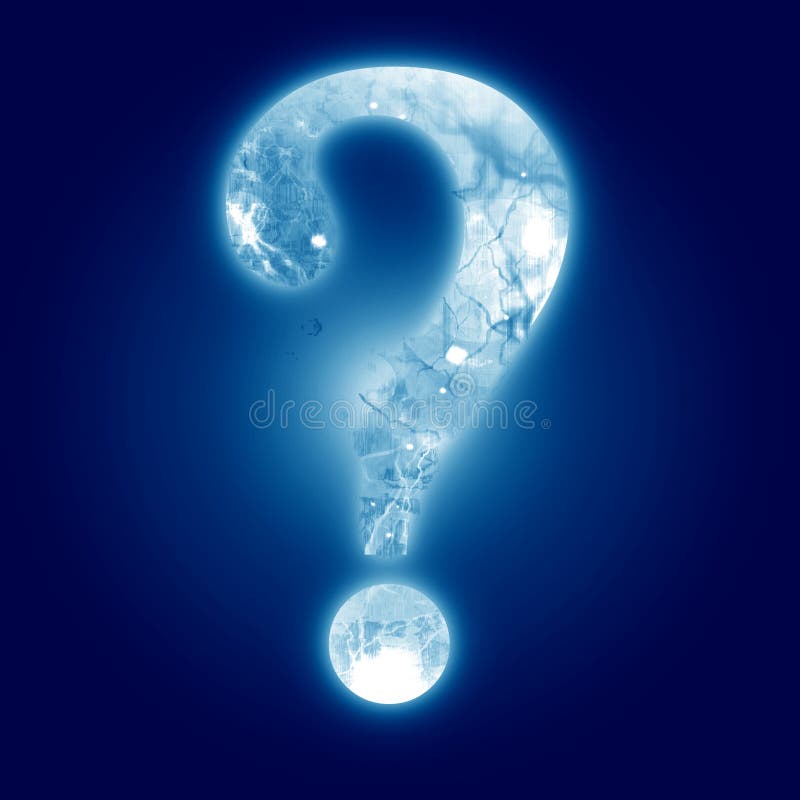 Point d'interrogation illustration stock. Illustration du pensez - 7799144