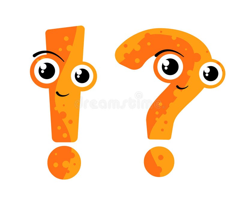 Point D'interrogation Et Point D'exclamation Illustration de Vecteur ...