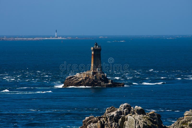 Point Du Raz in Brittany, France Stock Image - Image of breakwater ...