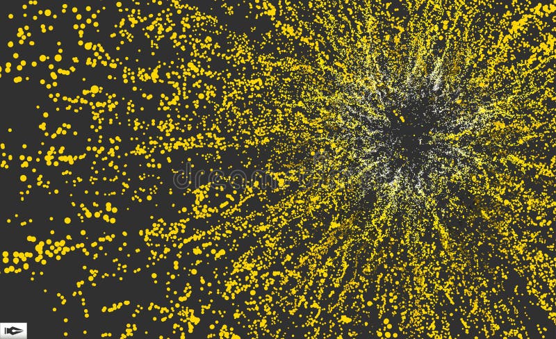 Point Explode. Array with Dynamic Emitted Particles. 3d Technology ...